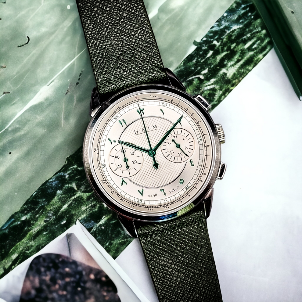L2 Chronograph (Arabized) – Haim Watch Company